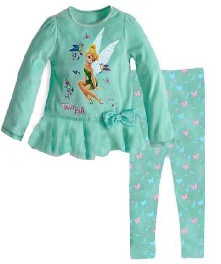 Tinker Bell Pajamas Set (Long Sleeve)